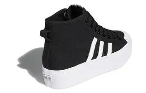 Adidas Nizza Platform Mid "core White - Black