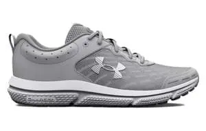 Under Armour Charged Assert 10 4e Athletic Sneakers - Mod Grey/white