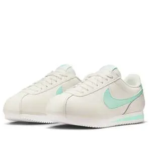 Nike Cortez Leather Sneakers - Sail/mint Foam