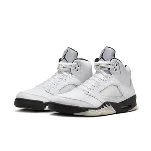 JORDAN Air 5 High Top Sneakers - White/black/sail