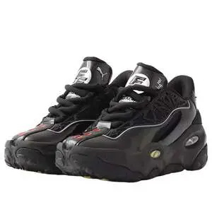 PUMA X Fast & Furious Rnr Charger Sneakers - Black/bright Mango
