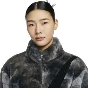 Nike Big Swoosh Faux Fur Jacket