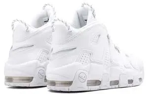 Nike More Uptempo 'triple Sneakers - White