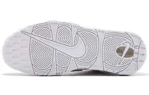 Nike More Uptempo 'triple Sneakers - White