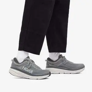 Hoka One One Bondi Athletic Sneakers - Grey