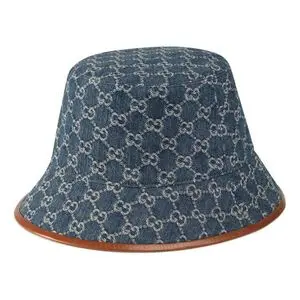 Gucci Gg Canvas Bucket Hat - Blue