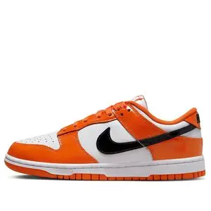Nike Dunk Low "halloween Patent" Sneakers - Orange