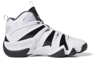 Adidas Crazy High Top Sneakers - Cloud White/core Black/collegiate Purple