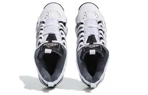 Adidas Crazy High Top Sneakers - Cloud White/core Black/collegiate Purple