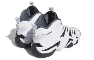 Adidas Crazy High Top Sneakers - Cloud White/core Black/collegiate Purple