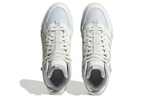 Adidas Neo D-pad Mid Top Sneakers - White/blue