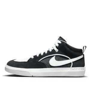 Nike Nike React Leo SB Mid Top Sneakers Black/white/black