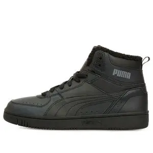 PUMA Rebound Joy Fur High Top Sneakers - Black