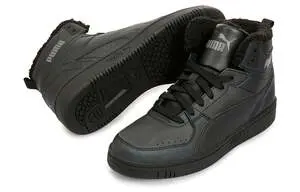 PUMA Rebound Joy Fur High Top Sneakers