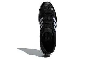 Adidas Athletic Low Top Sneakers - Black/silver