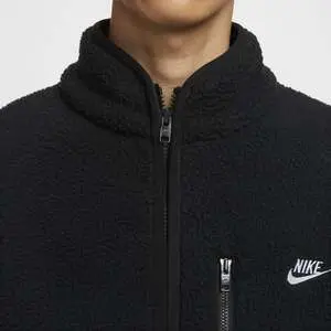 Nike Club Fleece Jacket - Black/white