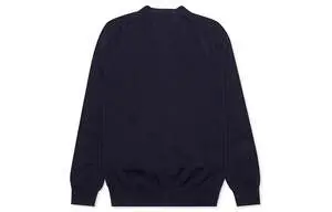 Play Comme Des Garcon Cardigan With Double Emblem Applique