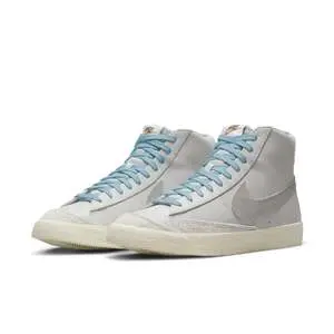 Nike Blazer Mid '77 Premium Certified Fresh - Gray/white/blue
