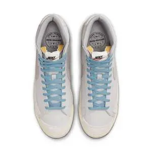 Nike Blazer Mid '77 Premium Certified Fresh - Gray/white/blue
