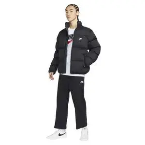 Nike Club Puffer Jacket - Black