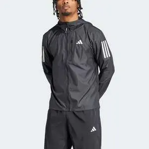 Adidas Own The Run Jacket Asia Sizing - Black