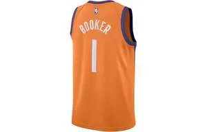 JORDAN X Nba Phoenix Suns Jersey Devin Booker 1 - Orange