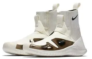 Nike Matthew M. Williams X Free Trainer 3 Flyknit Sp High Top Sneakers - Sail/black