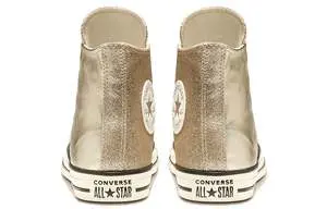 CONVERSE Chuck Taylor All Star Shiny Metal High Top Sneakers - Gold