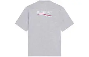 Balenciaga Political Campaign T-shirt Large Fit - Grey