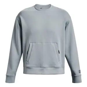 Under Armour Summit Fleece Knit Crew 'grey Blue
