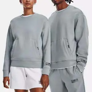 Under Armour Summit Fleece Knit Crew 'grey Blue