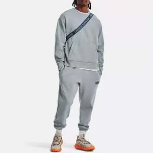 Under Armour Summit Fleece Knit Crew 'grey Blue