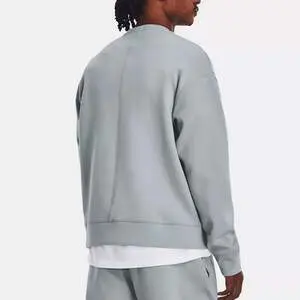 Under Armour Summit Fleece Knit Crew 'grey Blue
