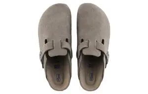 BIRKENSTOCK Boston Soft Footbed Clogs - Grey