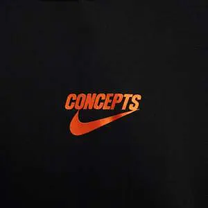 Nike X Concepts Graphic Fleece Hoodie - Black