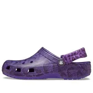 CROCS X Stray Rats Classic Clog Snakeskin - Ultraviolet