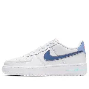 Nike Force 1 Lv8 1 Low Top Sneakers - White/blue