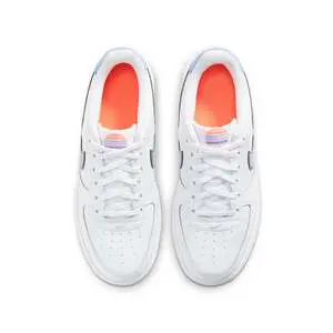 Nike Force 1 Lv8 1 Low Top Sneakers - White/blue