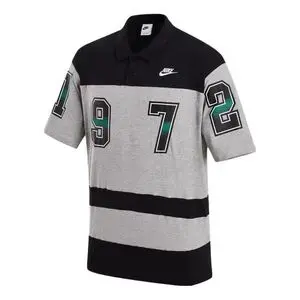 Nike Nsw Gcel Polo Shirt 'black Grey - Black/grey