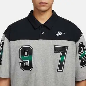 Nike Nsw Gcel Polo Shirt 'black Grey - Black/grey