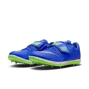Nike High Jump Elite Athletic Spikes - Blue/green