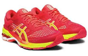 Asics Gel-kayano 26 Athletic Shoe - Red/yellow
