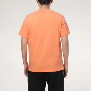 JORDAN Burst Crack Basketball Sports Short Sleeve T-shirt - Orange