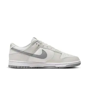 Nike Dunk Low Retro Sneakers - White/grey