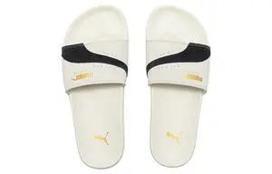 PUMA Leadcat 2.0 Suede Slides - White