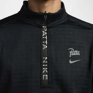 Nike X Patta Long Sleeve Zip Jacket - Black