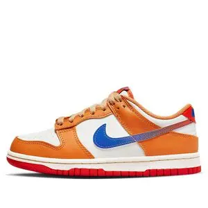 Nike Dunk Low 'hot Curry' Sneakers - Orange/white-blue