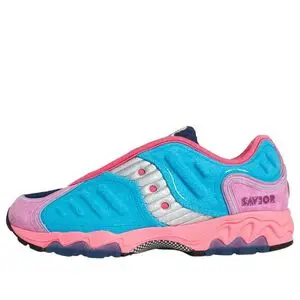 Saucony X Jae Tips Matrix Sneakers - Blue/pink