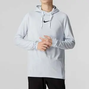 Nike Logo Hooded Long Sleeve Top