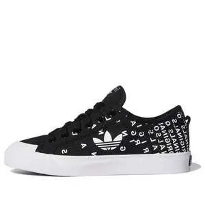 Adidas Nizza Trefoil "core " Low Top Sneakers - Black